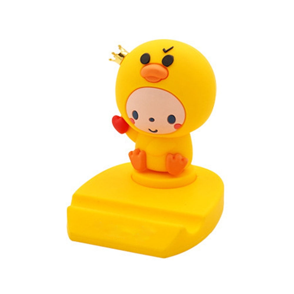 PVC Phone Stand Cute Lovely Animal Cell Phone Stand Holder Desktop ...