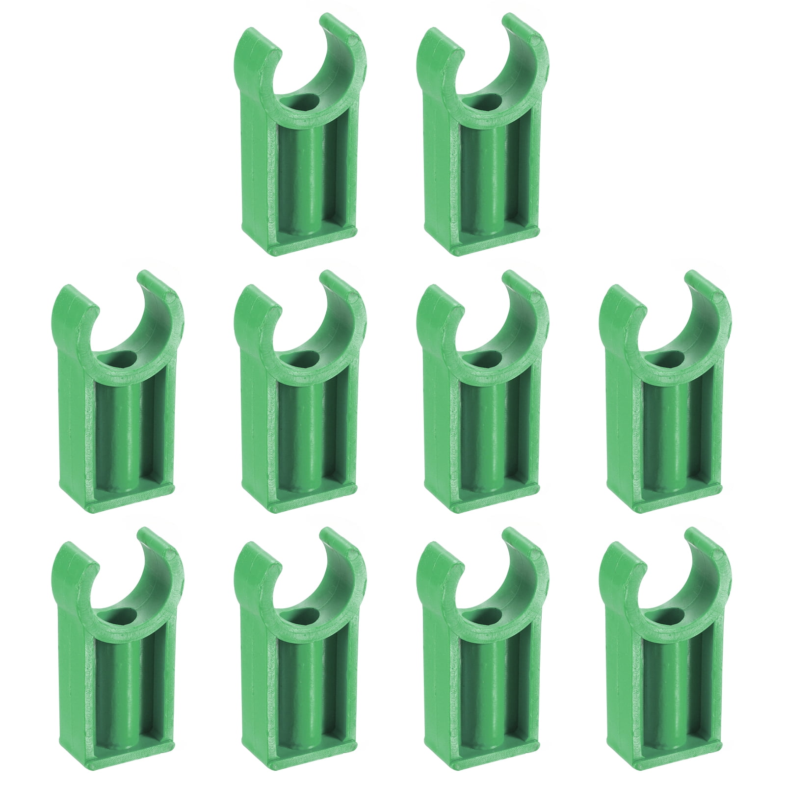 Pipe Clamps Clips, 20 Pack for 20mm(3/4") OD Hose Hanger Support, Green ...