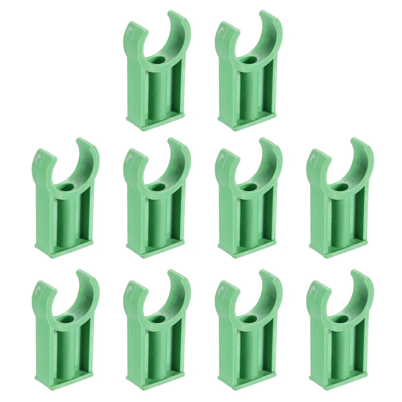 Pipe Clamps Clips, 20 Pack for 25mm(1") OD Hose Hanger Support, Green ...