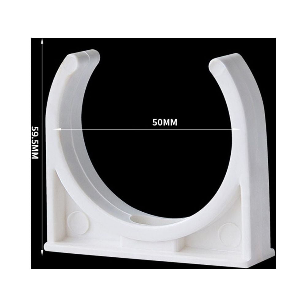 Pvc Pipe Clamps Lawn Irrigation Garden U-Type Water Pipe Holder 20/25 ...
