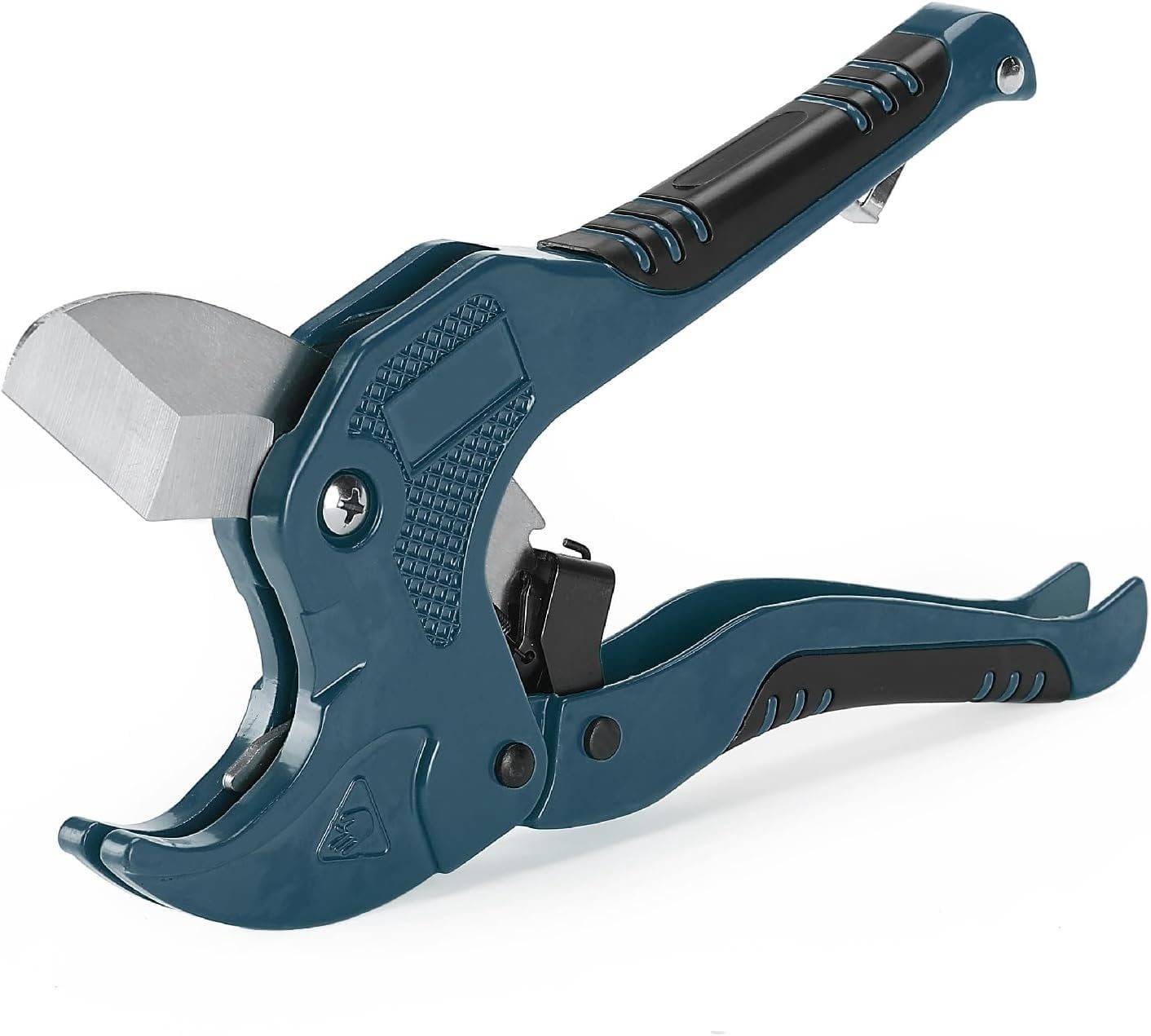 - PVC Pipe , Cuts up to 1-1/4", Teal Blue Ratcheting PVC Pipe Tool ...