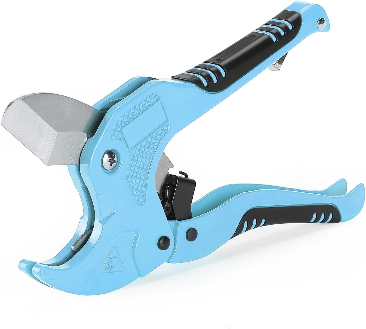 PVC Pipe Cutter, Cuts up to 1-5/8", Ratcheting PVC Pipe Cutter Tool ...