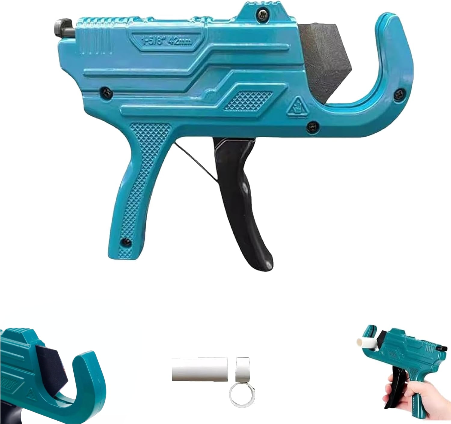 PVC Pipe Cutter, One-Hand Operated Ratchet Plastic Pipe Cutter ...