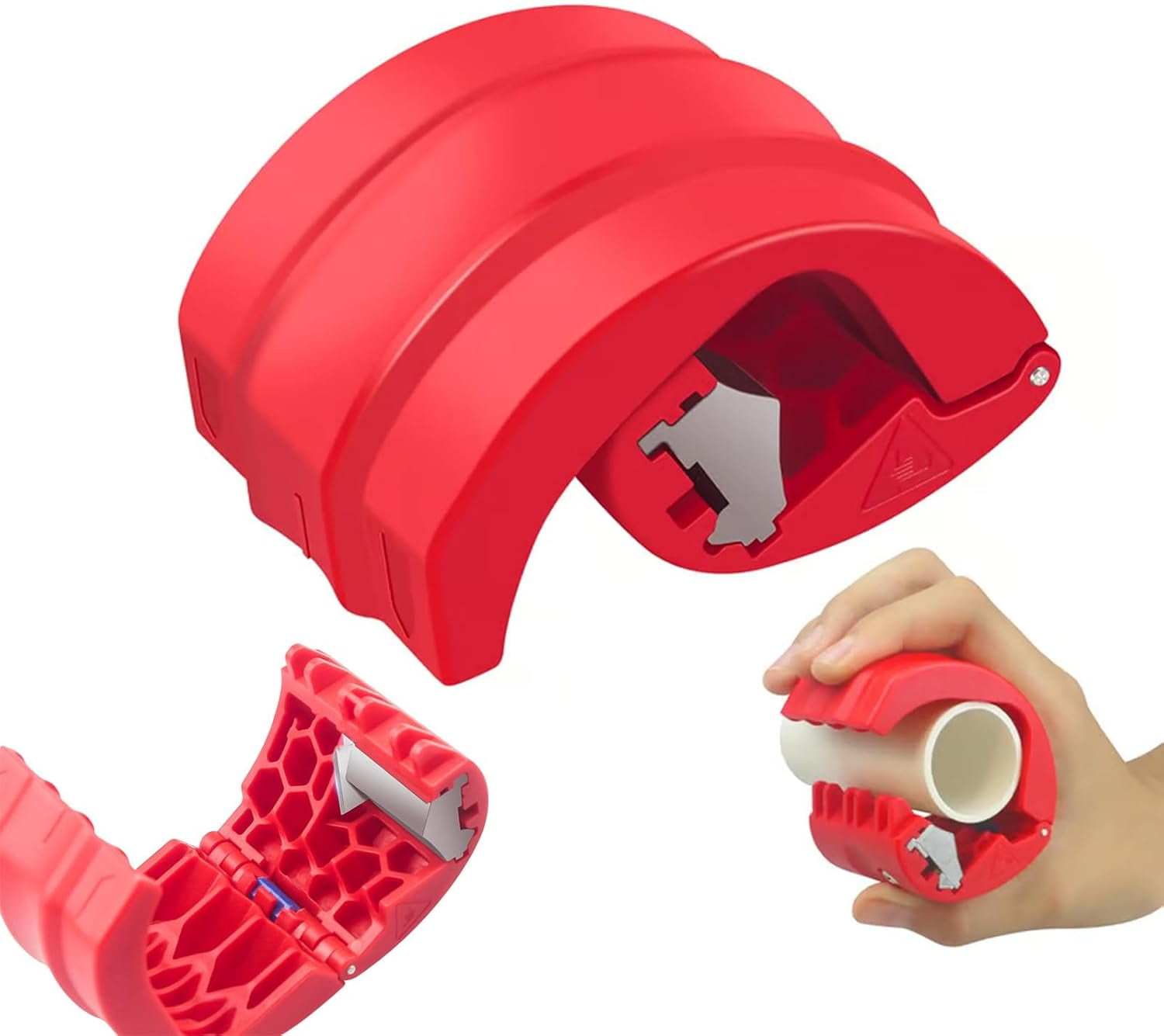 PVC Pipe Cutter, Plastic Cutter Tool for PVC, PEX, PE, and Rubber Hoses ...