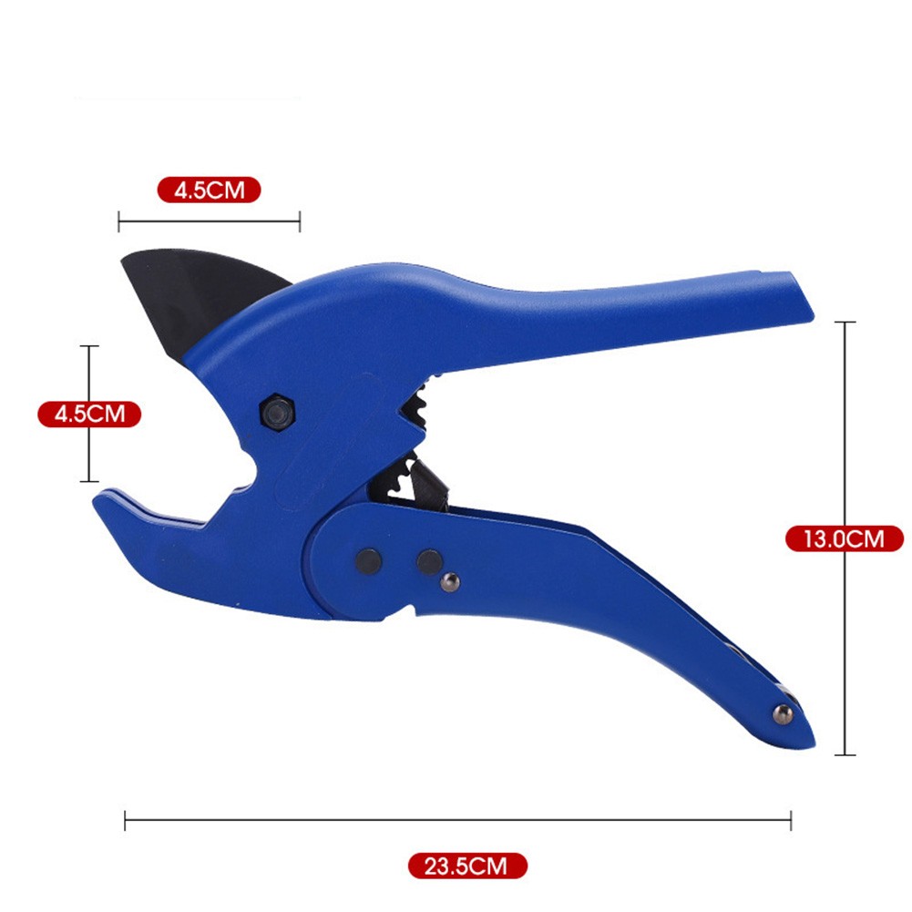 PVC Pipe Cutter Ratchet Cut Plastic Tube Pipe Shear Scissors PPR Hose ...