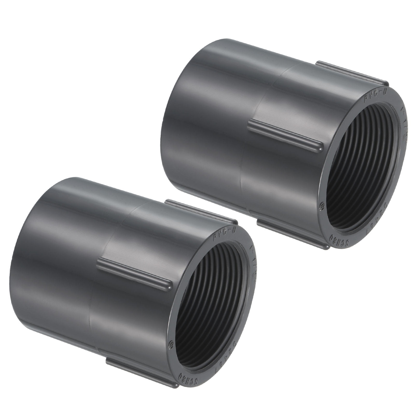 PVC Pipe Fitting 3/2NPT Female Thread 3/2" Socket Straight Connector ...