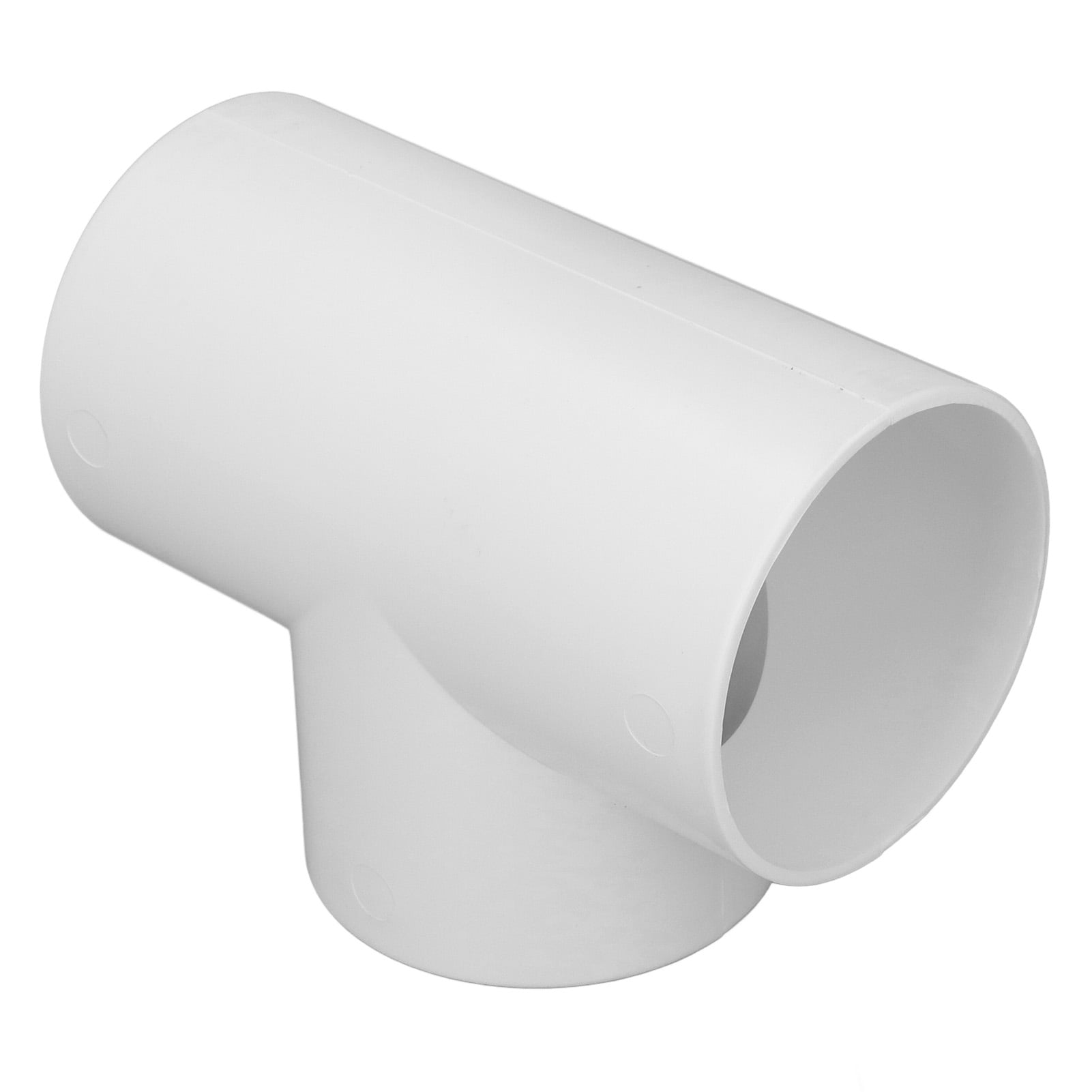 PVC Pipe Fitting, 3 Way Duct Connector Reasonable Curvature Corrosion ...
