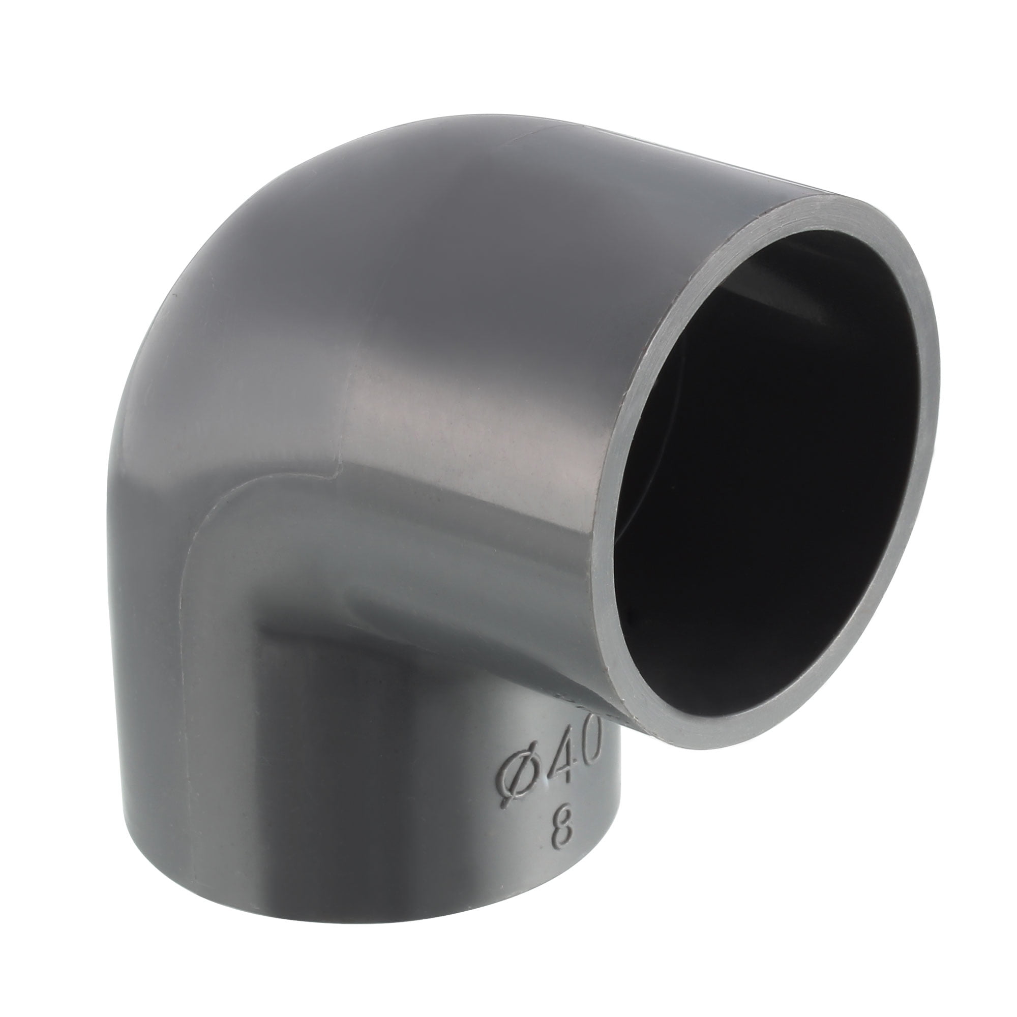 PVC Pipe Fitting 40mm Slip Socket 90 Degree Elbow Coupling Connector ...