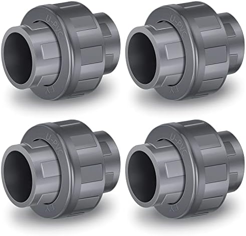 PVC Pipe Fittings Slip Union Heavy Duty PVC Unions SCH 80 Pipe Quick ...