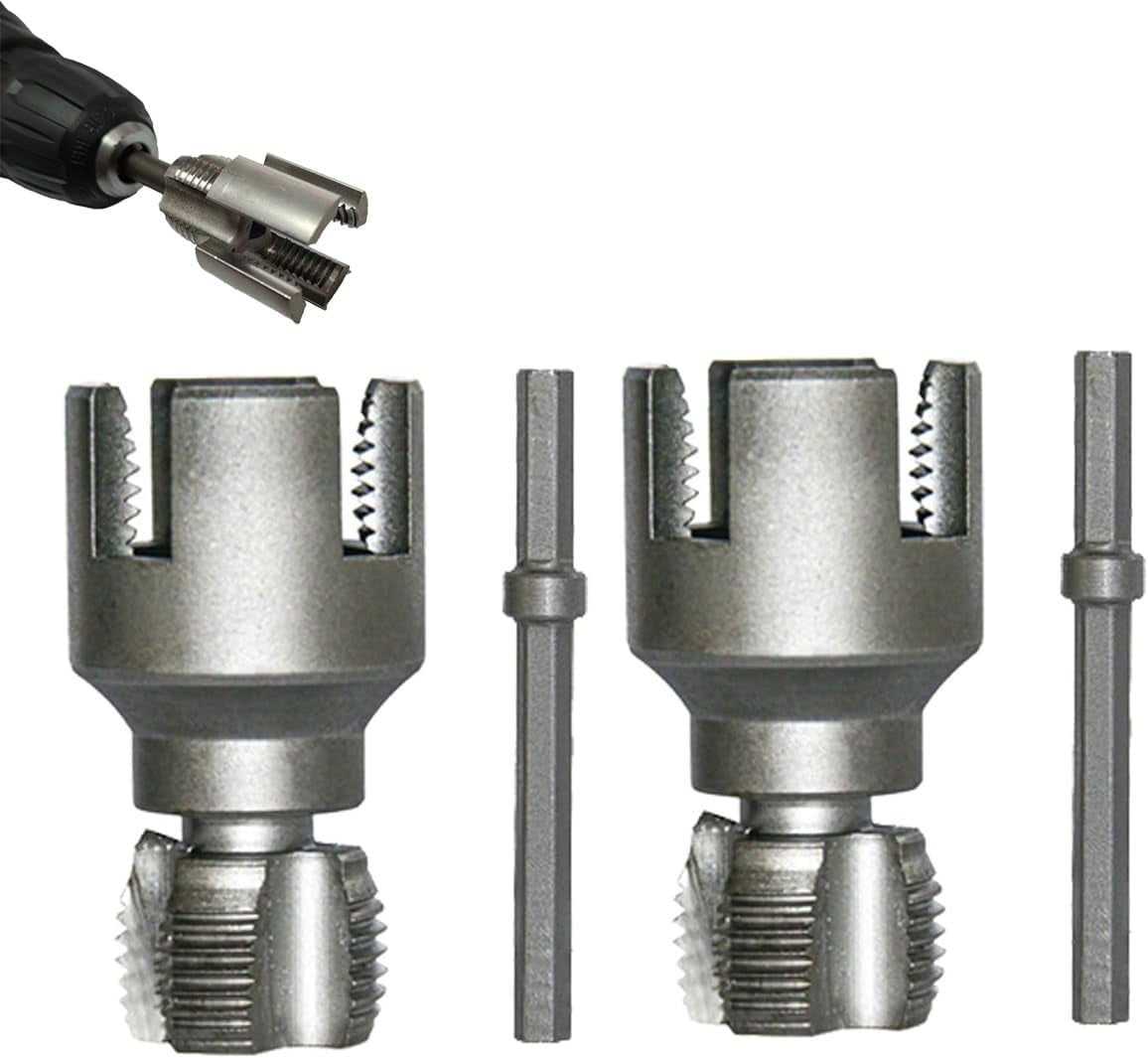 PVC Pipe Integrated Internal & External Pipe Threading Tool, 1/2'' and ...