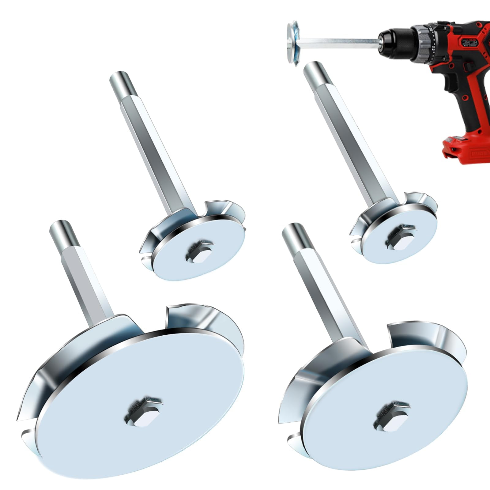 PVC Pipe Reamer, 4Pcs PVC Fitting Saver Tool for Removing SCH 40 from ...