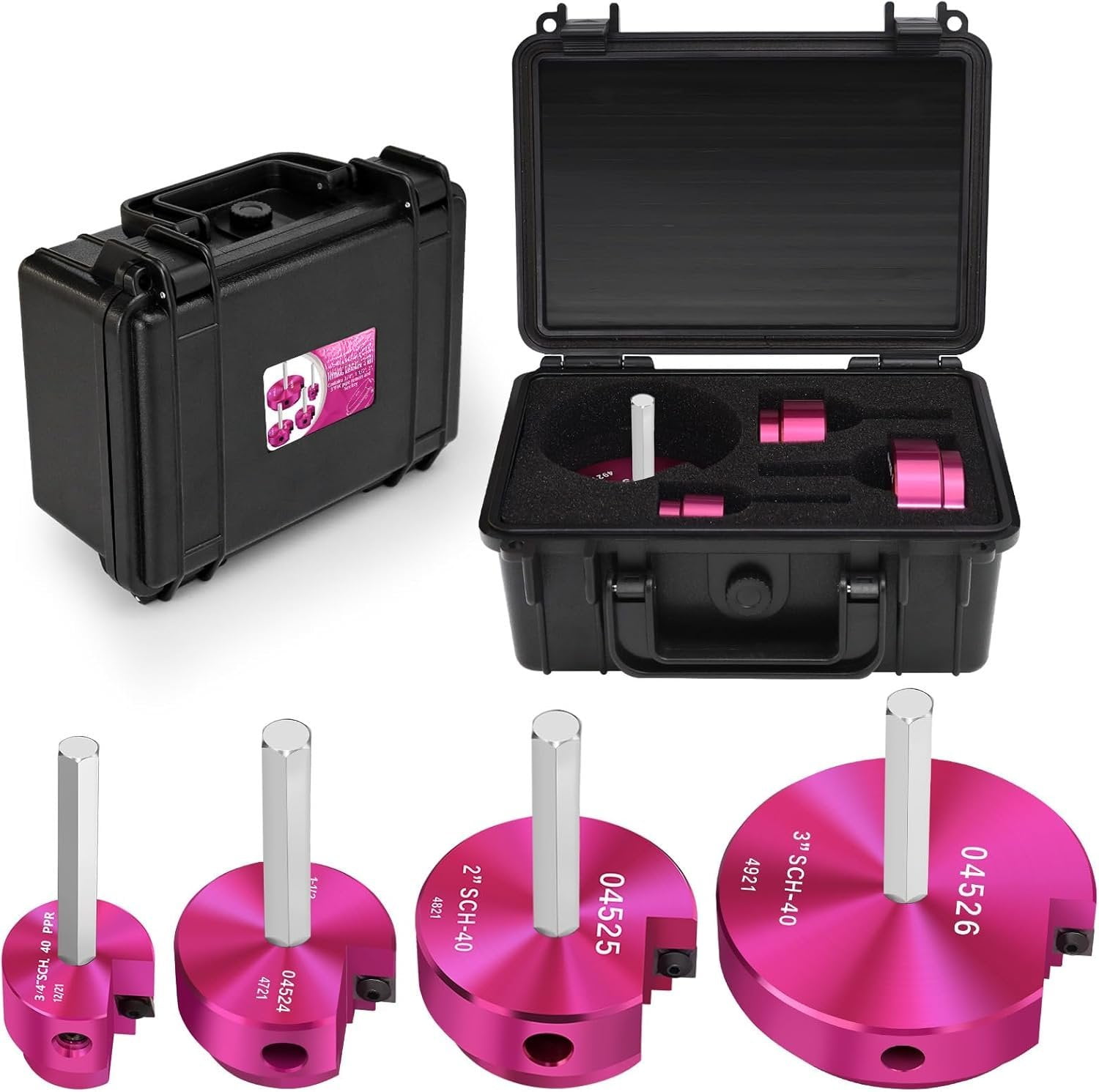 PVC Pipe Reamer Kit,PVC Fitting Saver Hub Socket Saver for Plumbing ...