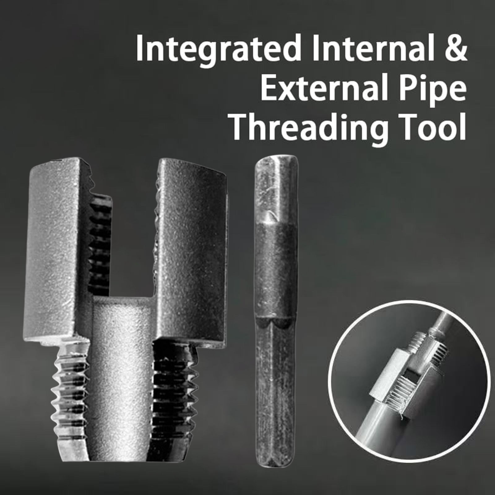 PVC Pipe Threader Kit For Electric Drill PVC/PPR Plastic Pipe Thread ...