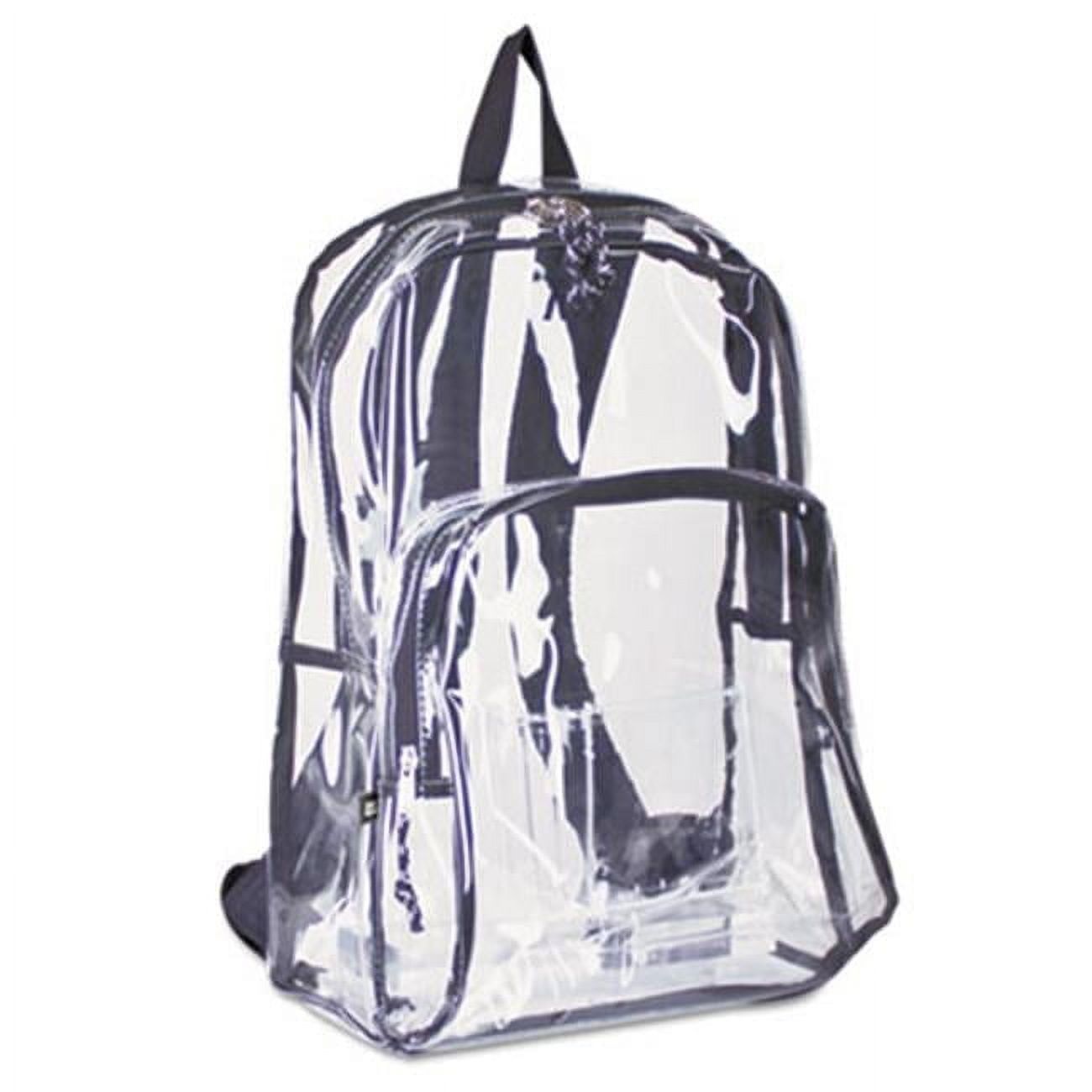 PVC Plastic Backpack - Clear & Black - Walmart.com