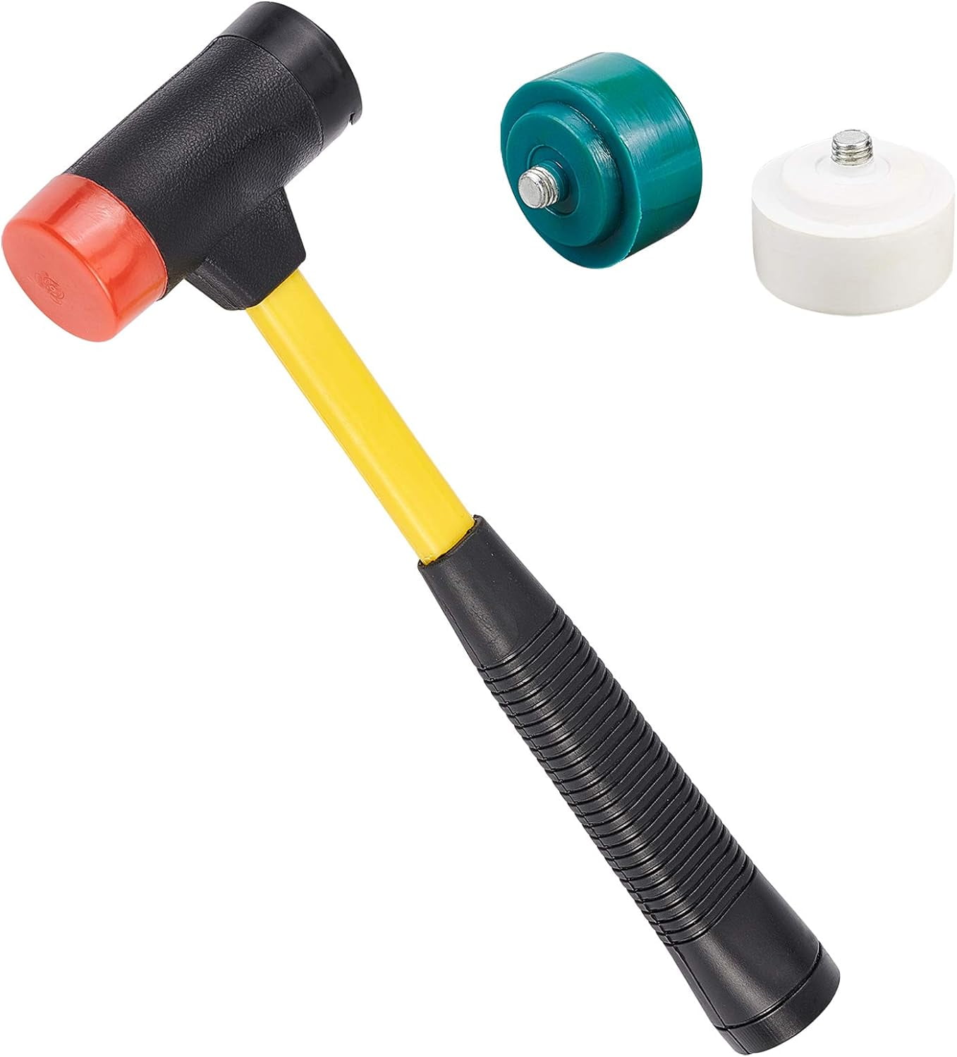 PVC Plastic Hammer Pittsburgh 4-in-1 Quick Change Multi Head Hammer ...