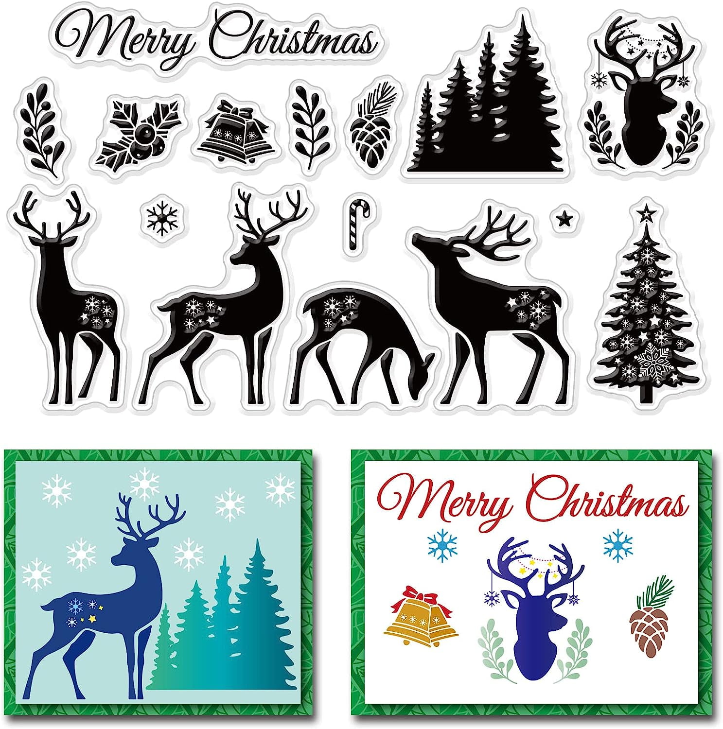 PVC Plastic Stamps for DIY Photo Album Decorative Cards Making Stamp ...