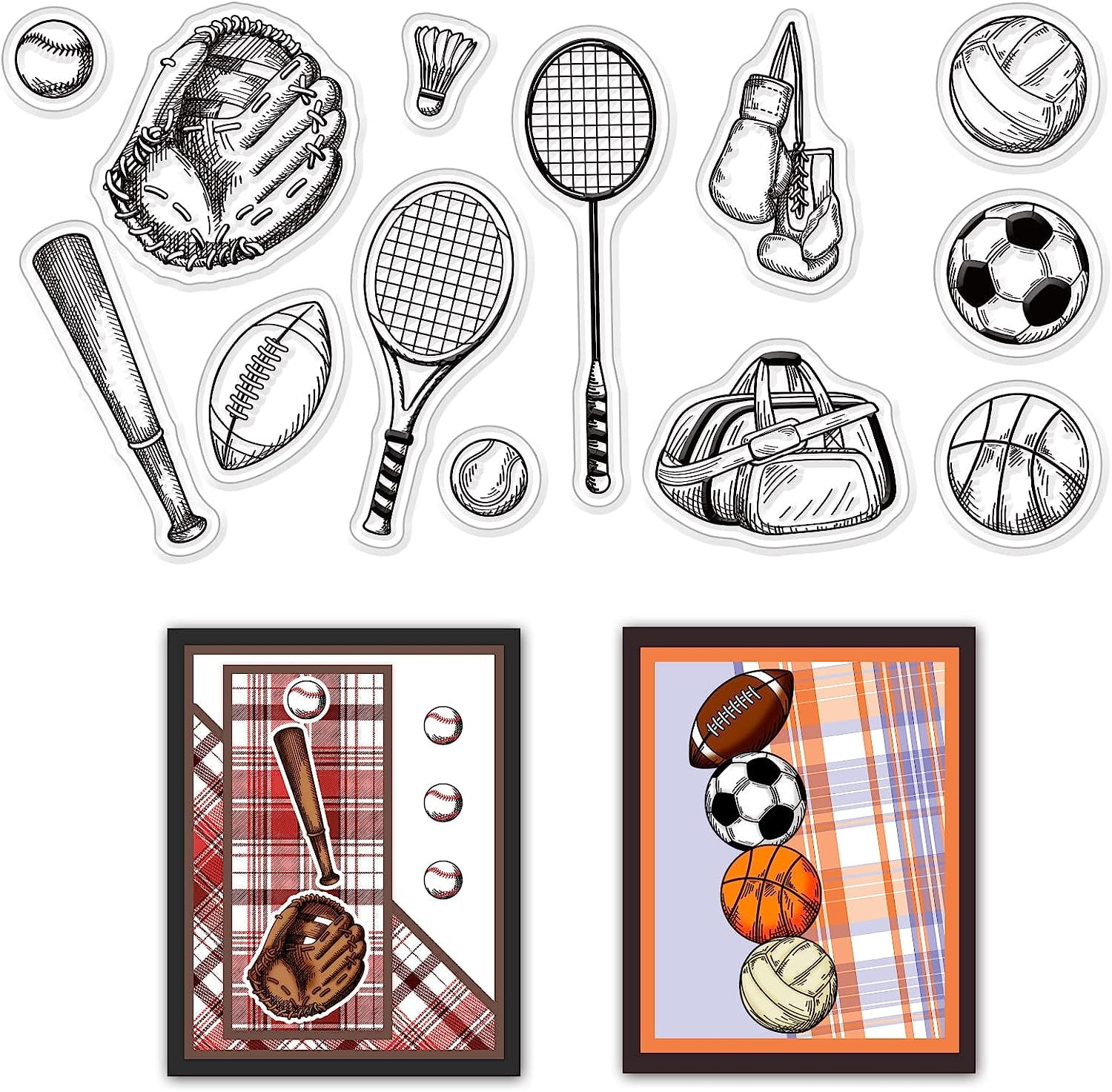 PVC Plastic Stamps for DIY Scrapbooking Photo Album Decorative Cards ...