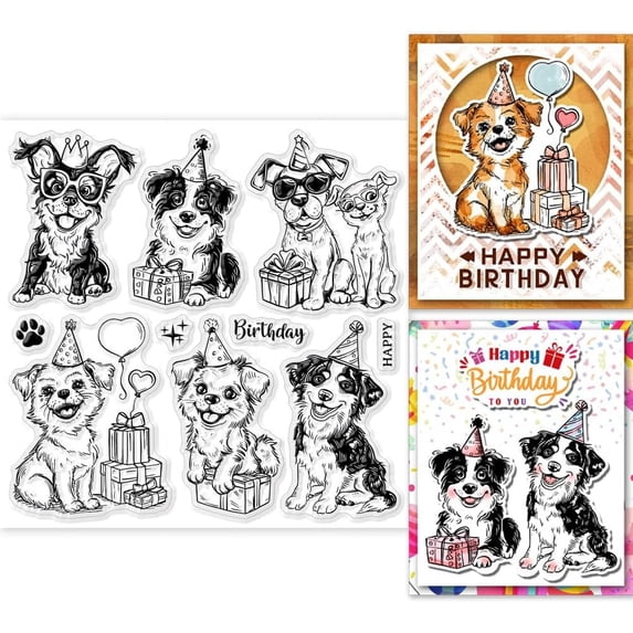 PVC Plastic Stamps for DIY Scrapbooking Photo Album Decorative Cards ...