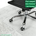 PVC Rectangle Floor Protection Mat Chair Mat with Nail Transparent ...