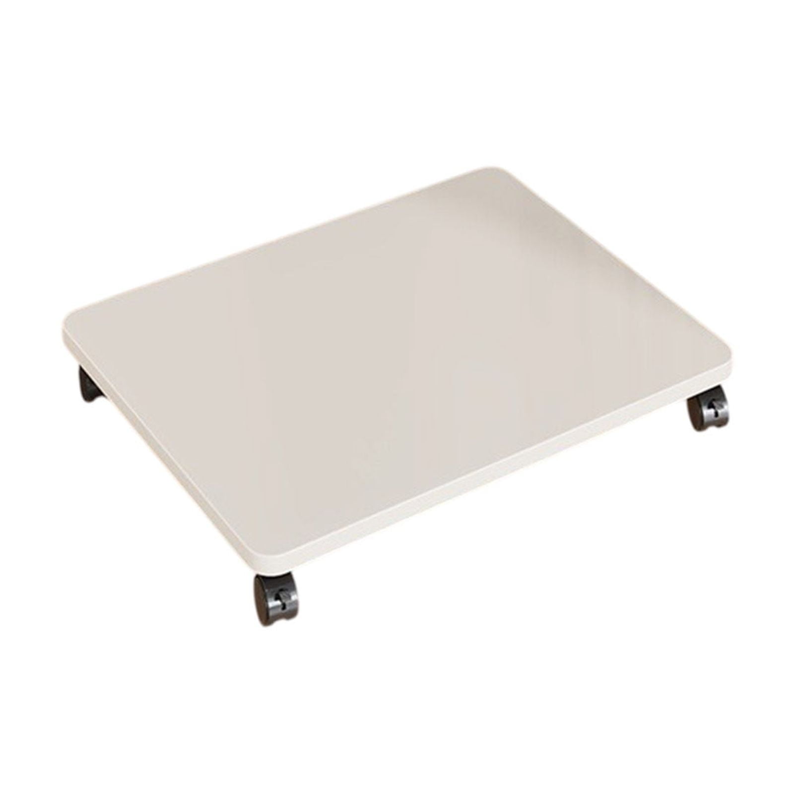 PVC Removable Storage Shelf 13.87x12.57in with Wheels Heavy Duty Mobile ...