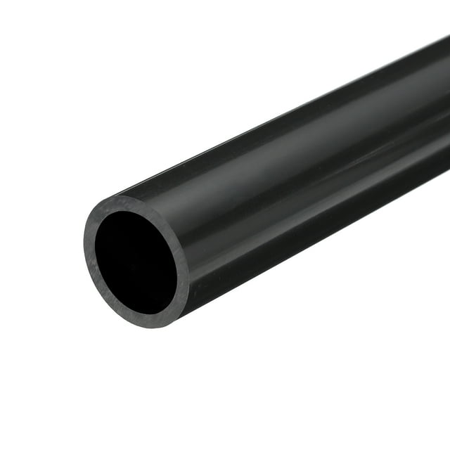 PVC Rigid Round Pipe 19.4mm(3/4") ID 25mm(1") OD 350mm Dark Grey High ...