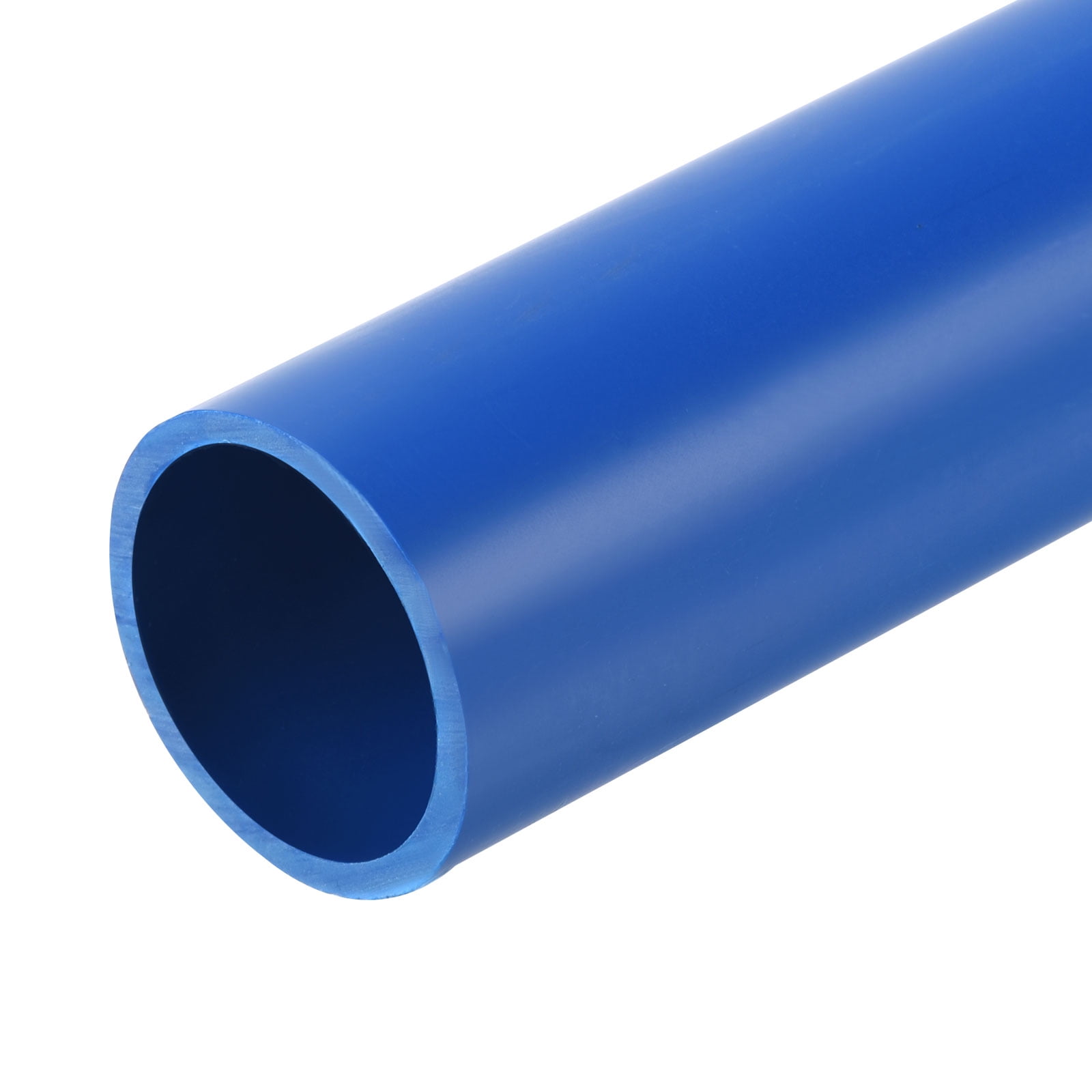 Uxcell PVC Rigid Round Pipes High Impact for Water Pipe,Crafts,Cable ...