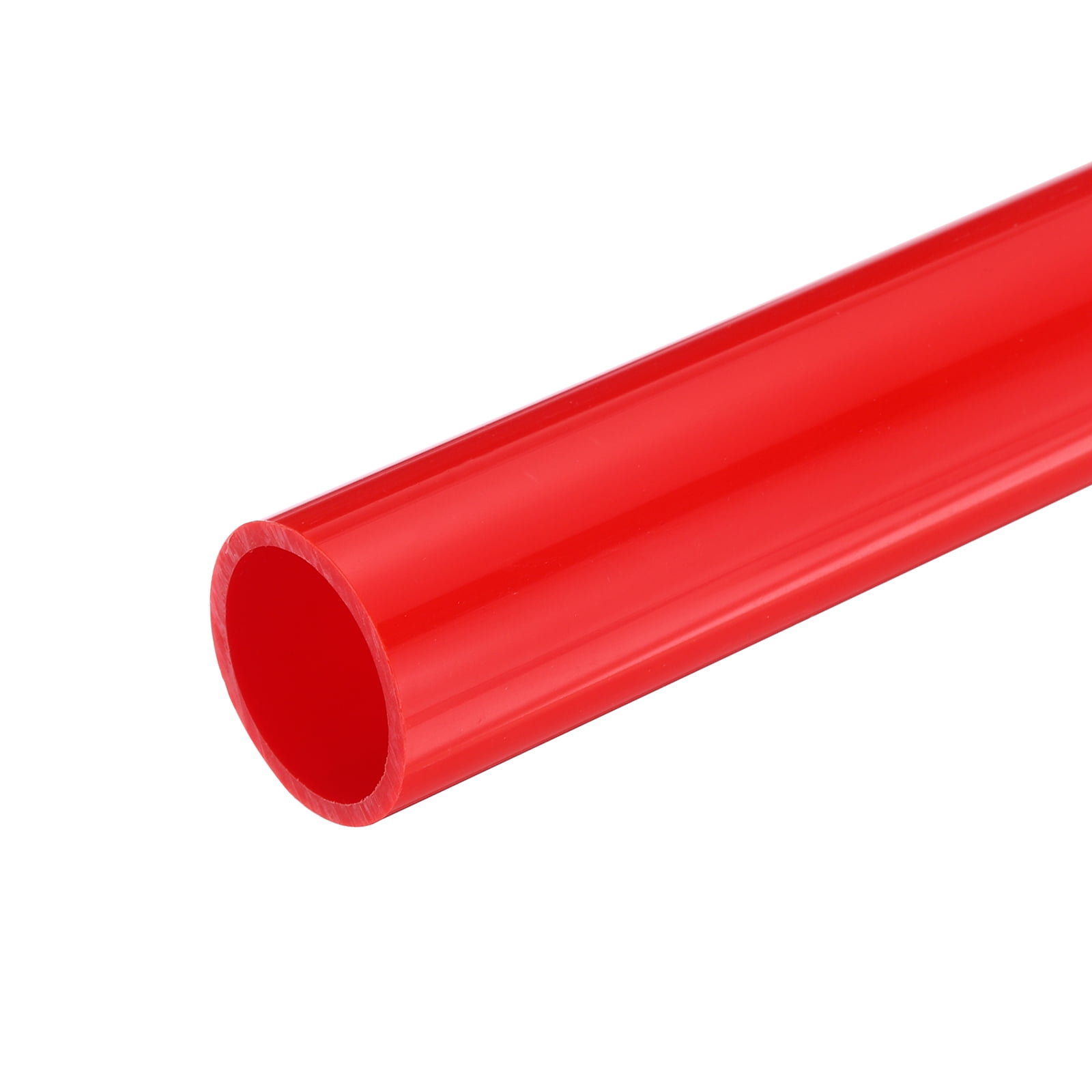Rigid Round Pipe 27.2mm ID 32mm OD 20cm/8" Length Red High Impact for ...