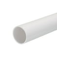 PVC Rigid Round Pipe 36mm ID 40mm OD 20cm/8" Length White High Impact ...