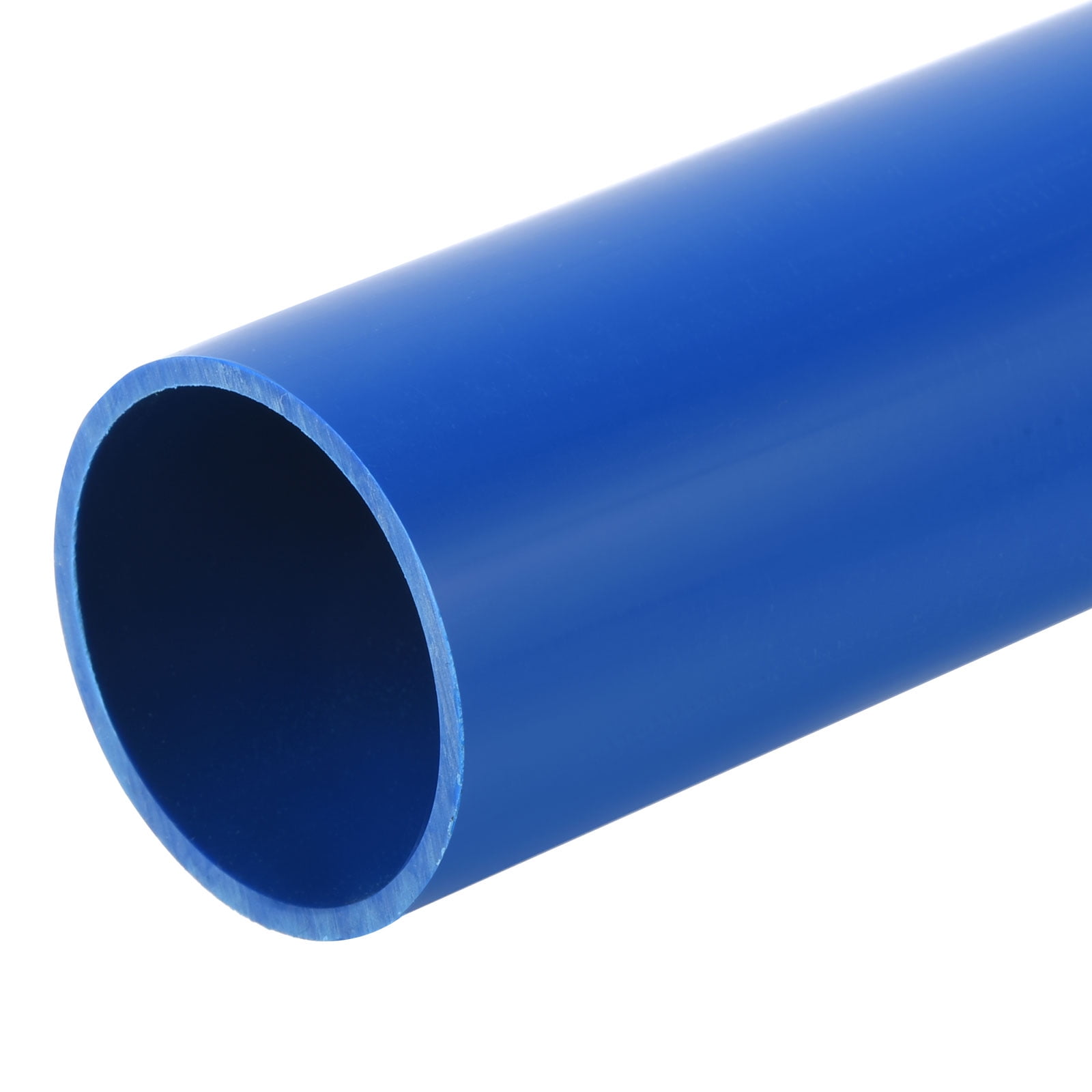 Uxcell PVC Rigid Round Pipes High Impact for Water Pipe,Crafts,Cable ...