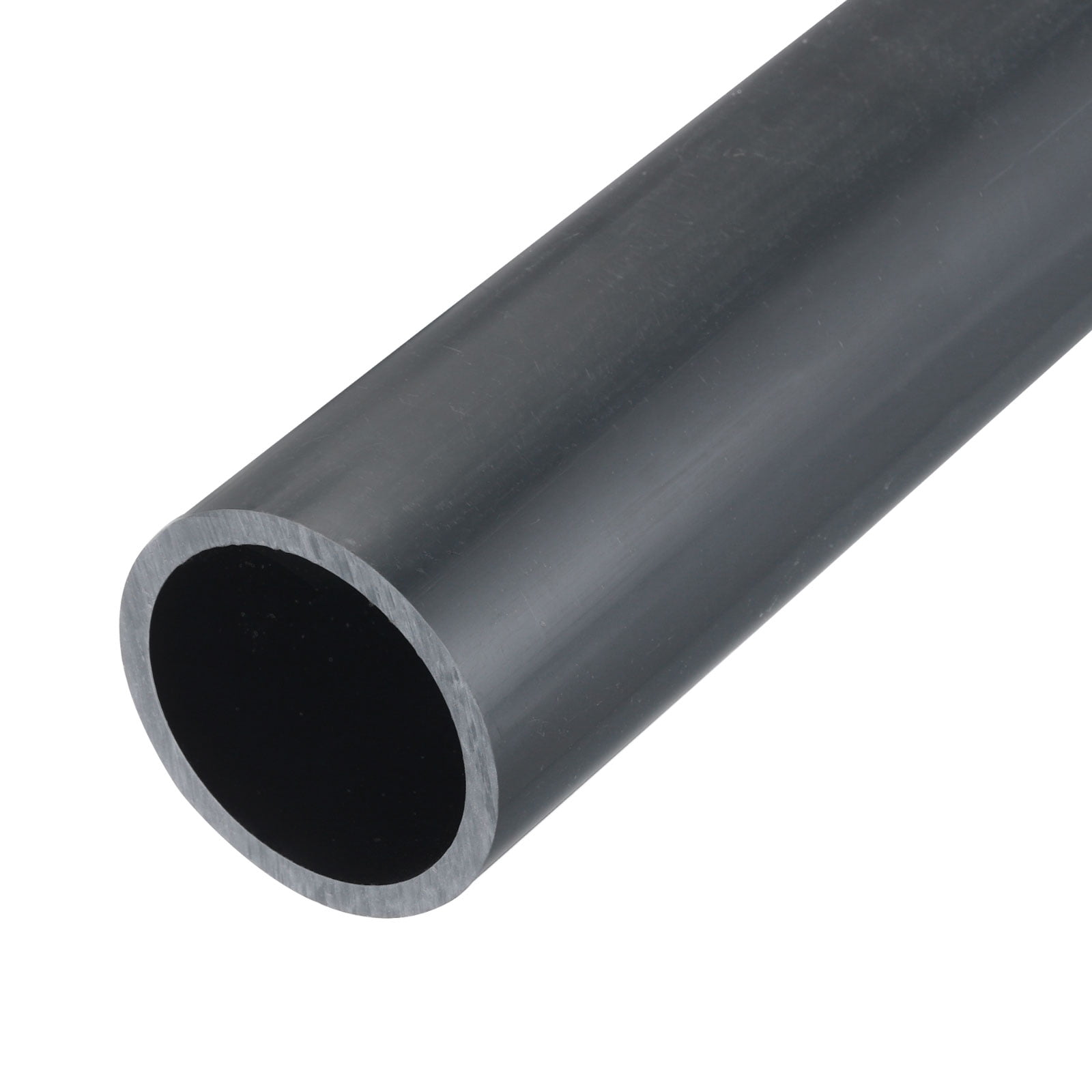 Uxcell PVC Rigid Round Pipes High Impact for Water Pipe,Crafts,Cable ...