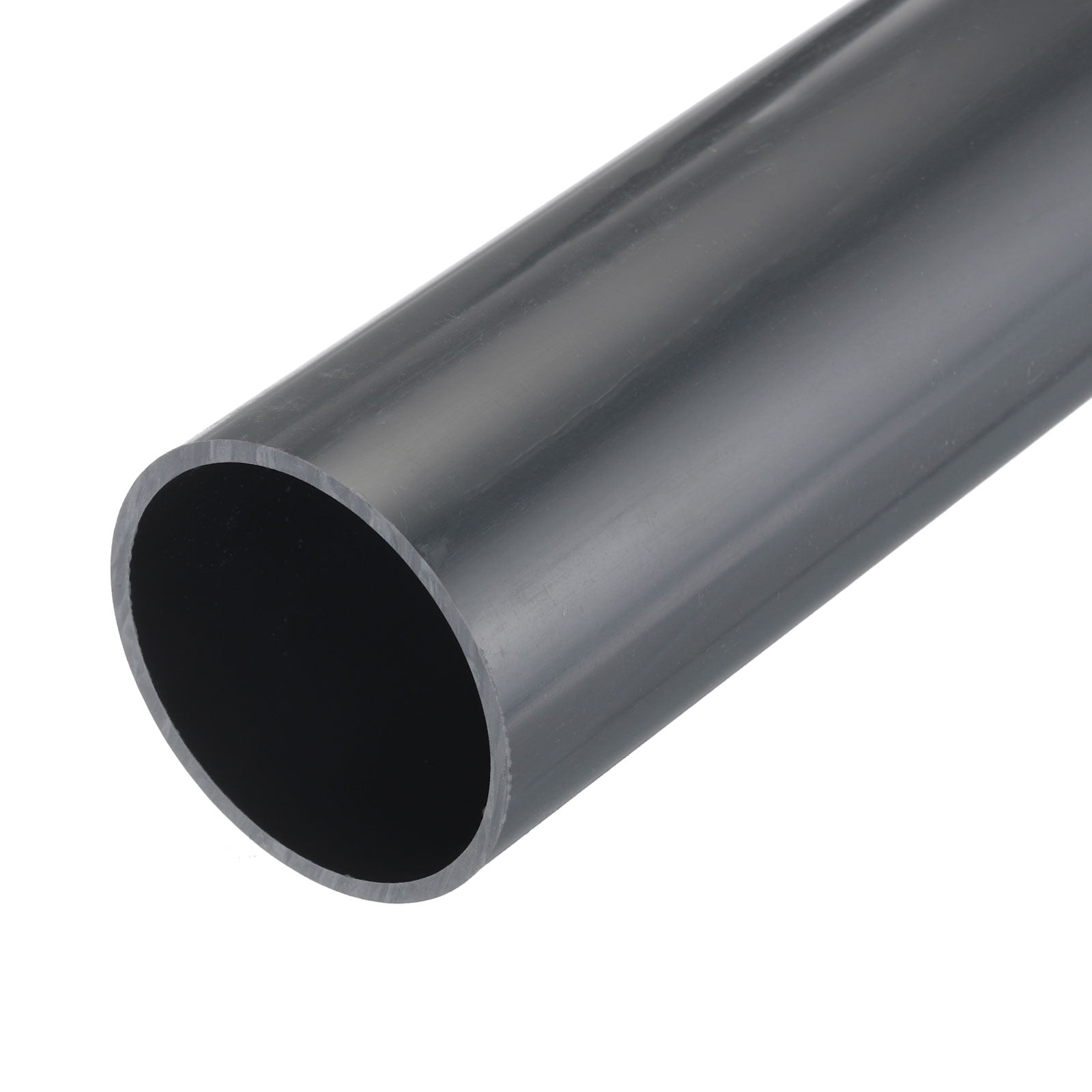 Uxcell PVC Rigid Round Pipes High Impact for Water Pipe,Crafts,Cable ...