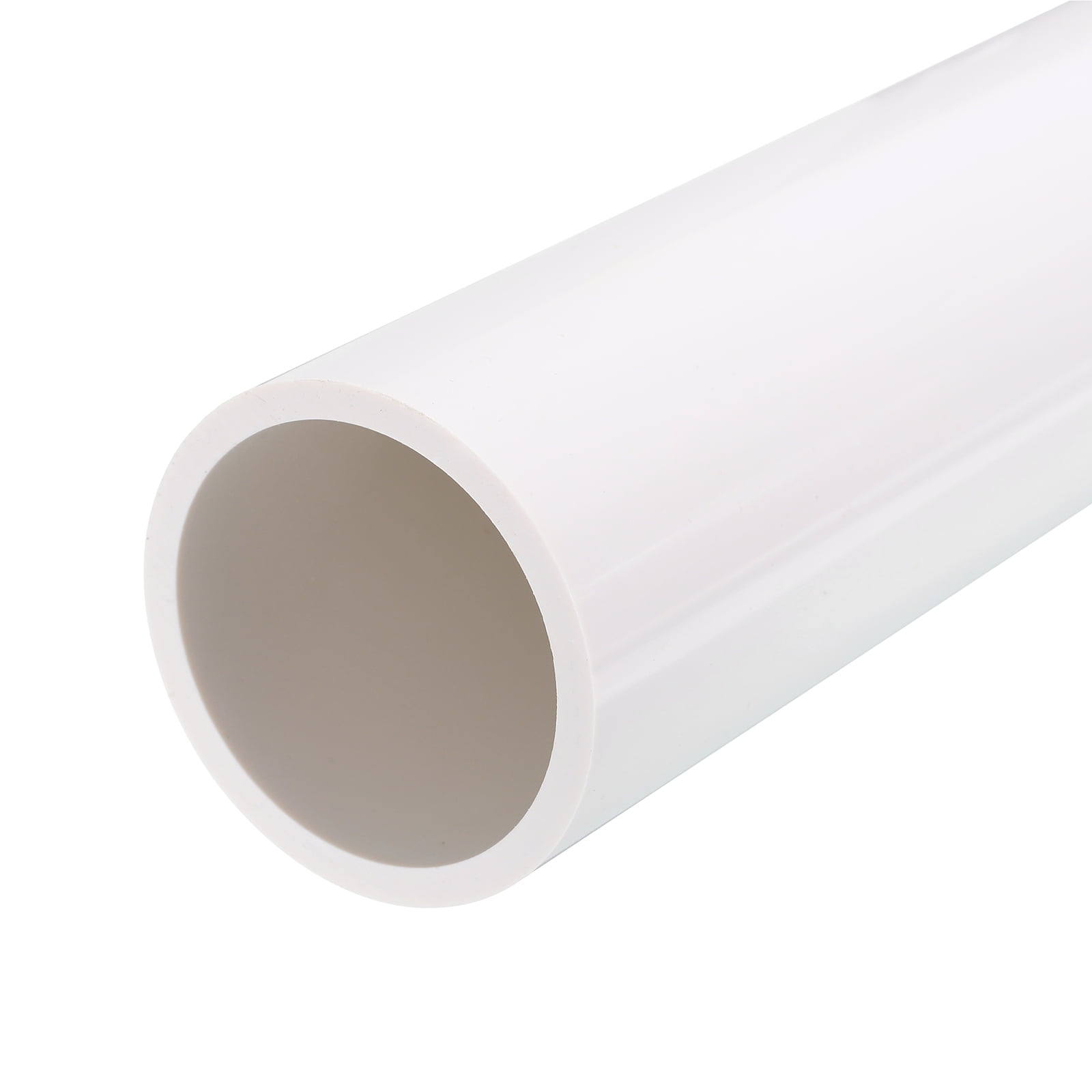 Uxcell Rigid Round Pipes High Impact for Water Pipe Crafts Cable Sleeve ...