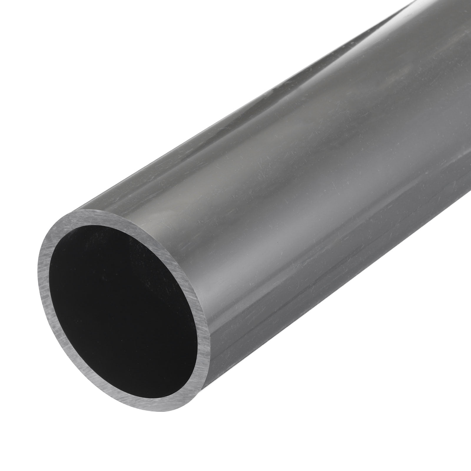 Uxcell PVC Rigid Round Pipes High Impact for Water Pipe,Crafts,Cable ...