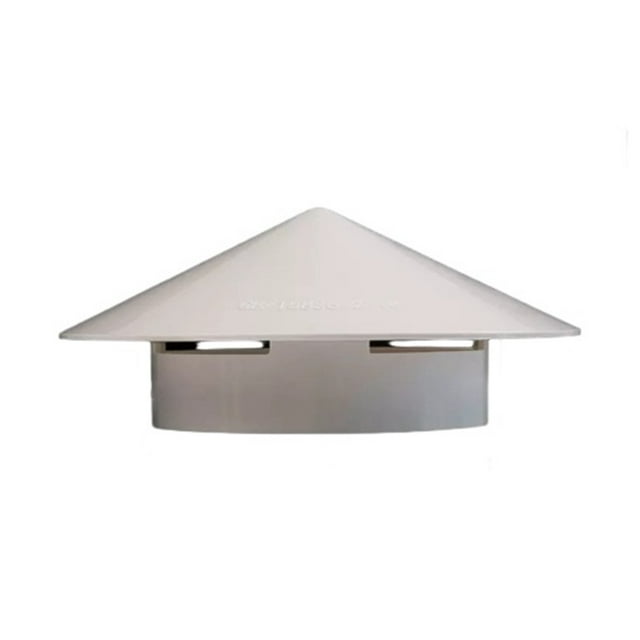 PVC Roof Ventilation Grille Rain Cap Round Hood 75-160mm Pipe ...