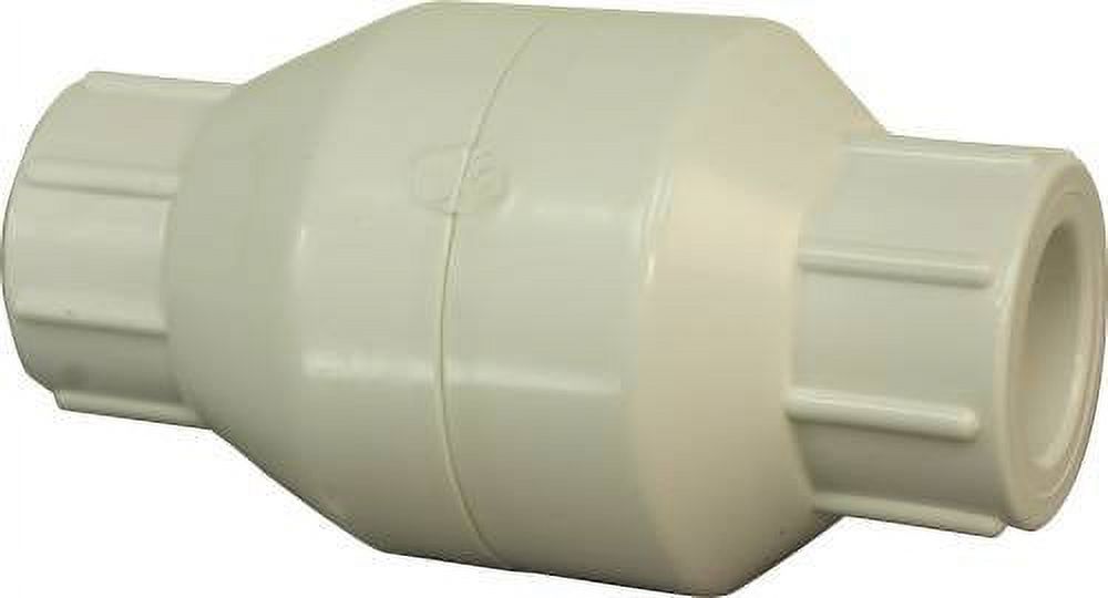 PVC SPRING CHECK VALVE 1-1/2" SLIP X SLIP per 3 Each - Walmart.com
