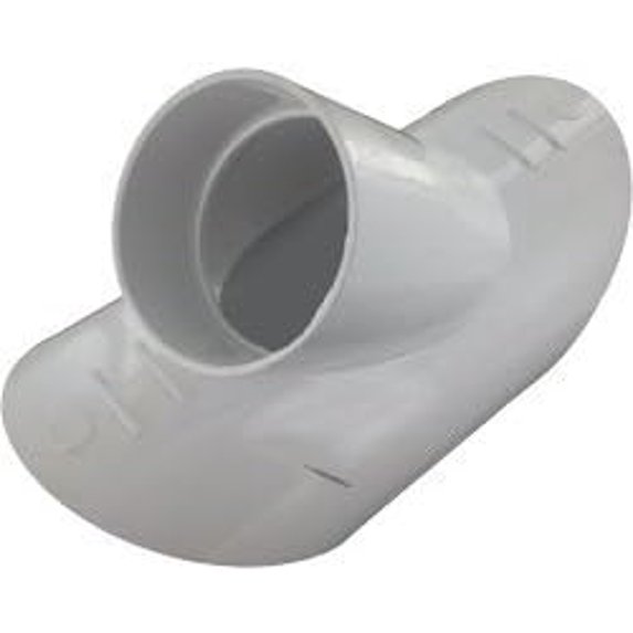 PVC Saddle Wye Sewer Drain Fitting 6" x 4" SDR 35 White - Walmart.com