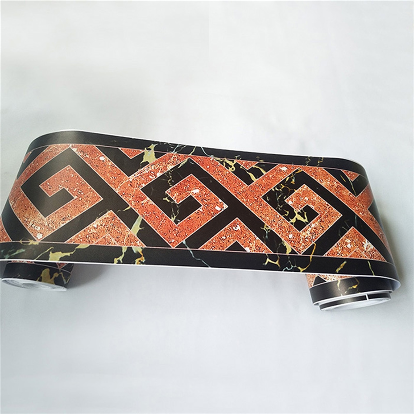 PVC Self-adhesive Wallpaper Borders Baseboard Sticker Kitchen Dining ...