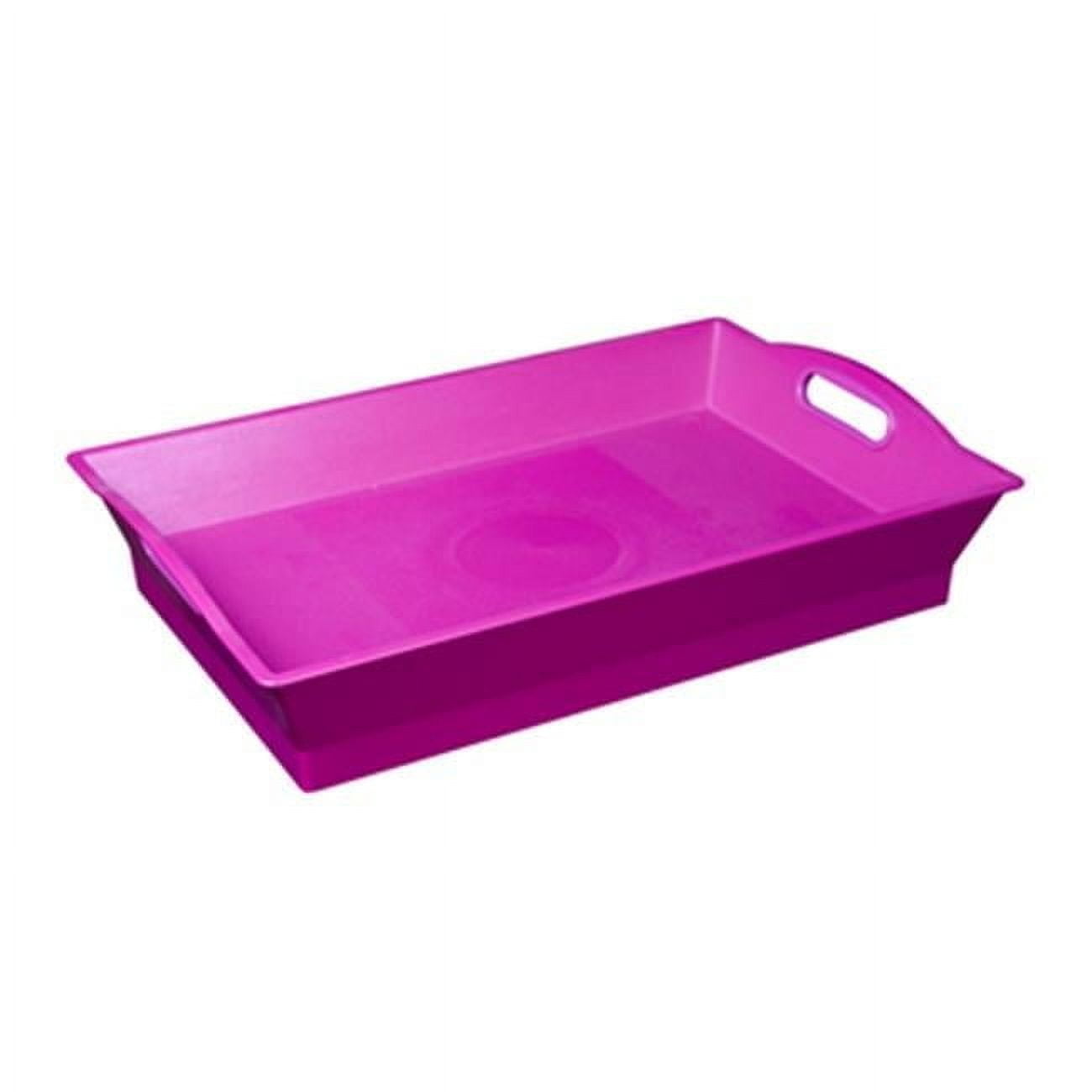 PVC Serving Tray, Wild Berry - Small - Walmart.com