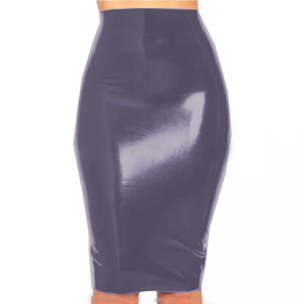 PVC Skirt Women Sexy Empire Vinyl Bodycon Skirt Elegant Package Hips ...