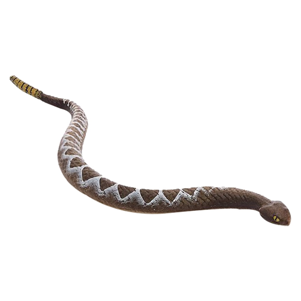 UPKOCH Miniature Snake Figurines Snake Model PVC Brown 1Pcs - Walmart.com