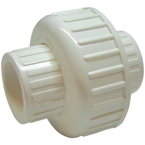 PVC Solvent Weld Union WHT 1-1/2" SXS, Each - Walmart.com