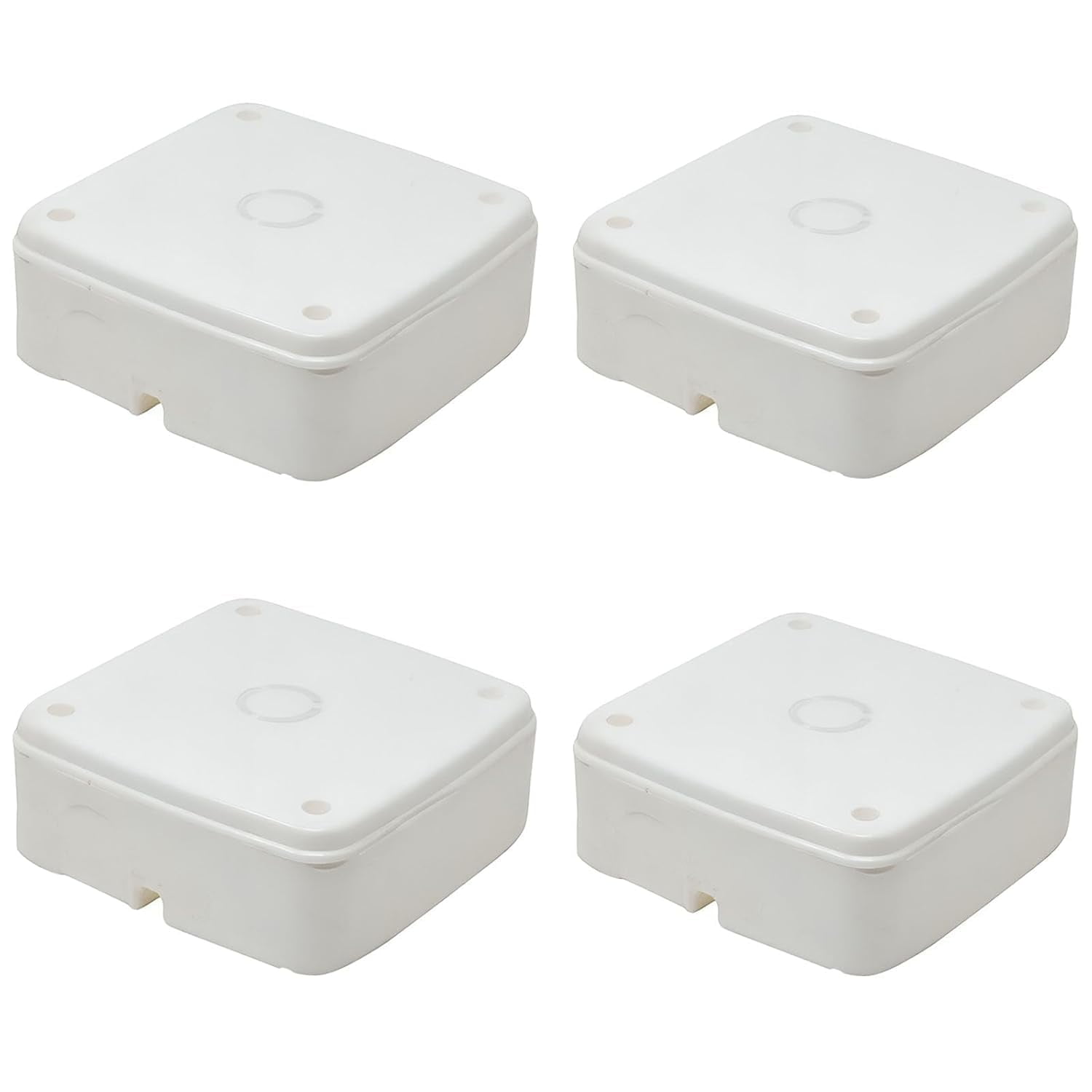 PVC Square Junction Box 4x4 Inches for CCTV CamerasPack of 4 4x4 Inches - Walmart.com