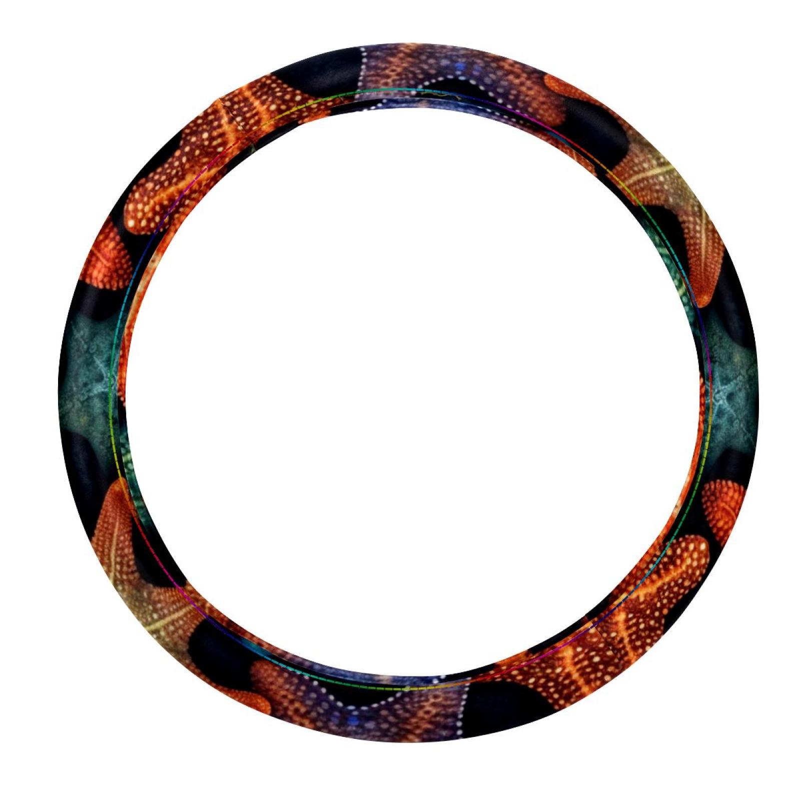 PVC Steering Wheel Cover 14.5 inch to 15 inch Universal, Glowing Sea ...