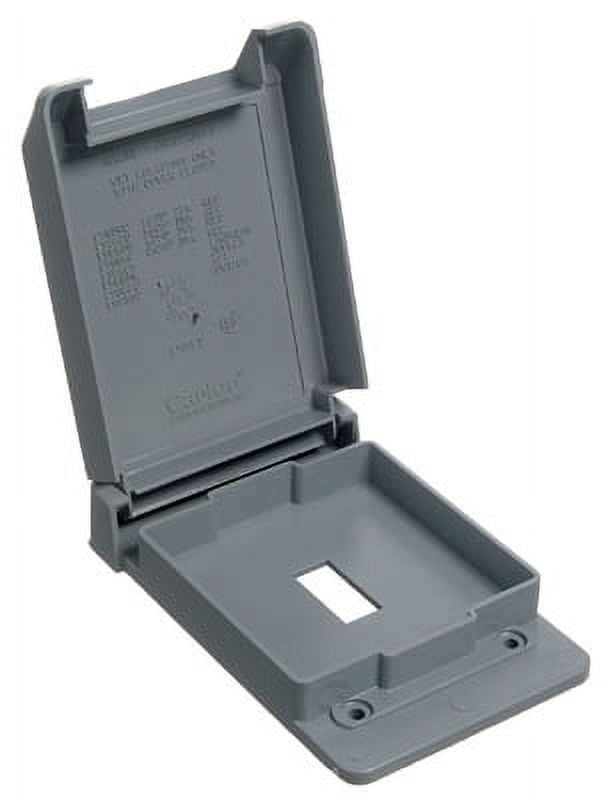 PVC Switch Box Cover, With Gasket & Screws, Single Gang., Each ...