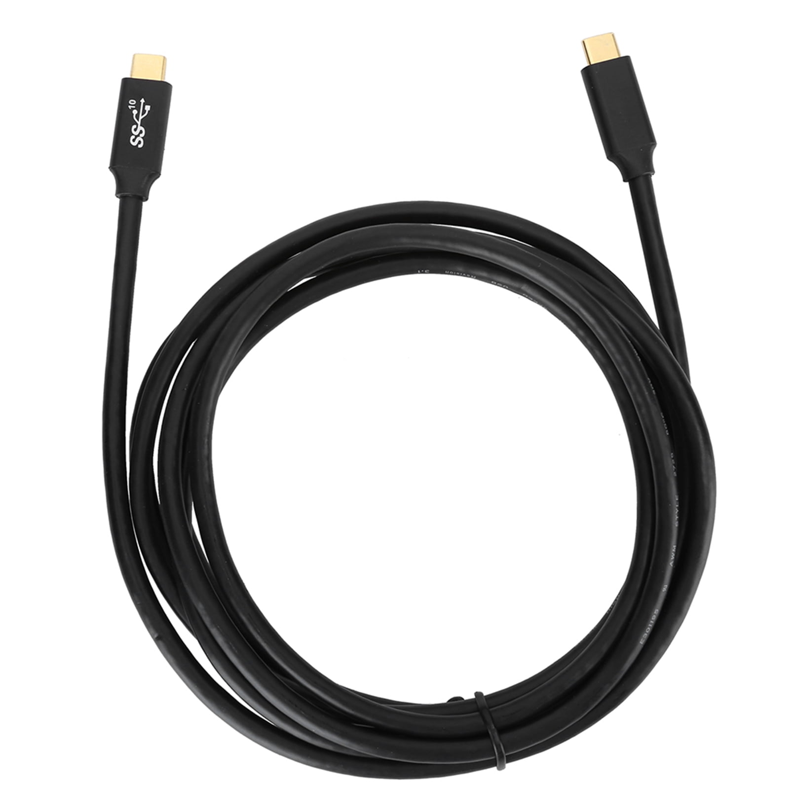 PVC TYPE‑C to TPYE‑C Cable Wire Line with Chip 10GB High‑speed Data ...