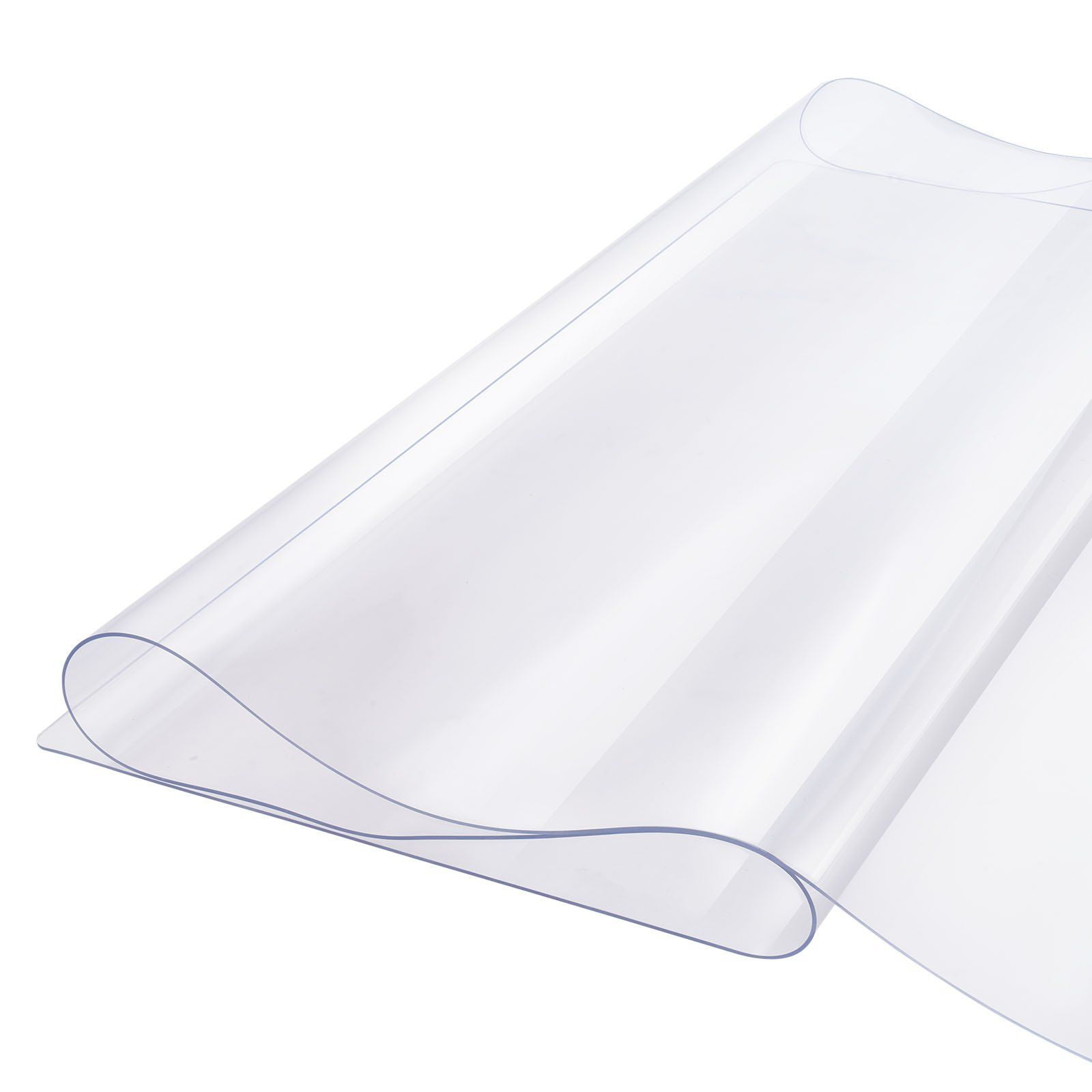 PVC Table Protector 24x96 Inch Clear PVC Desk Protector 1.5mm Thick ...