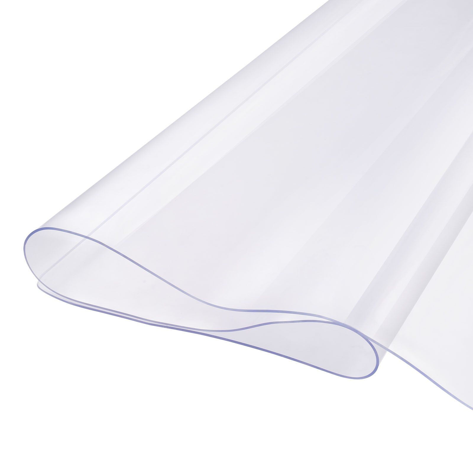 PVC Table Protector 42x60 Inch, Clear Plastic Desk Pad, 2.0mm Thick ...