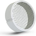 PVC Termination Cap Mesh Screen Vent Cap Stainless Steel Wire Exhaust ...