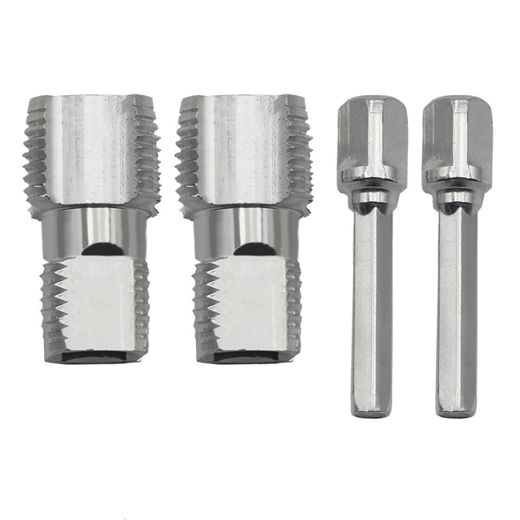 PVC Thread Maker Tool 1/2inch 3/4inch PVC Pipe Threading Dies Plumbing ...