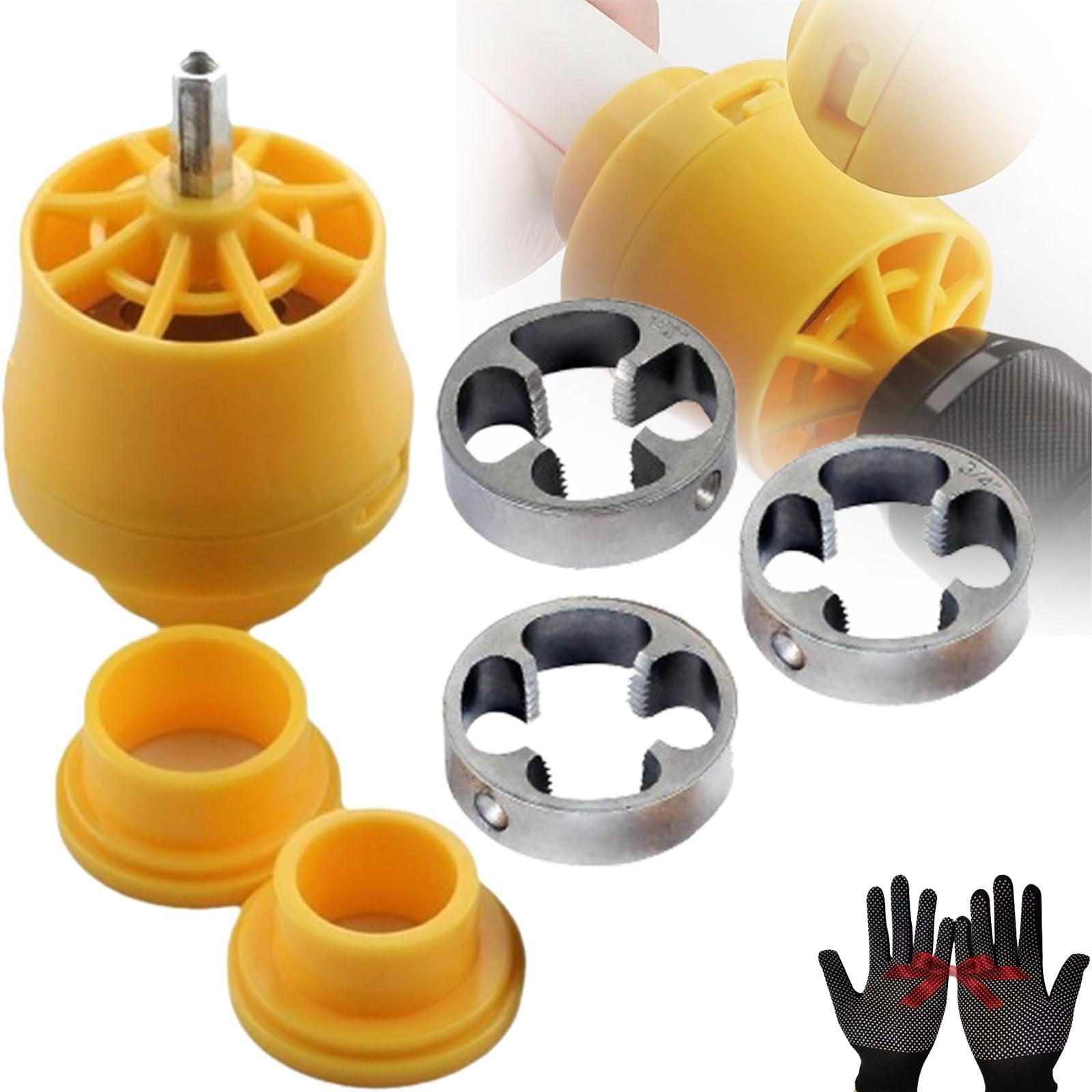 PVC Thread Maker Tool For Drill Drill PVC Thread Maker Tool Drill Water ...